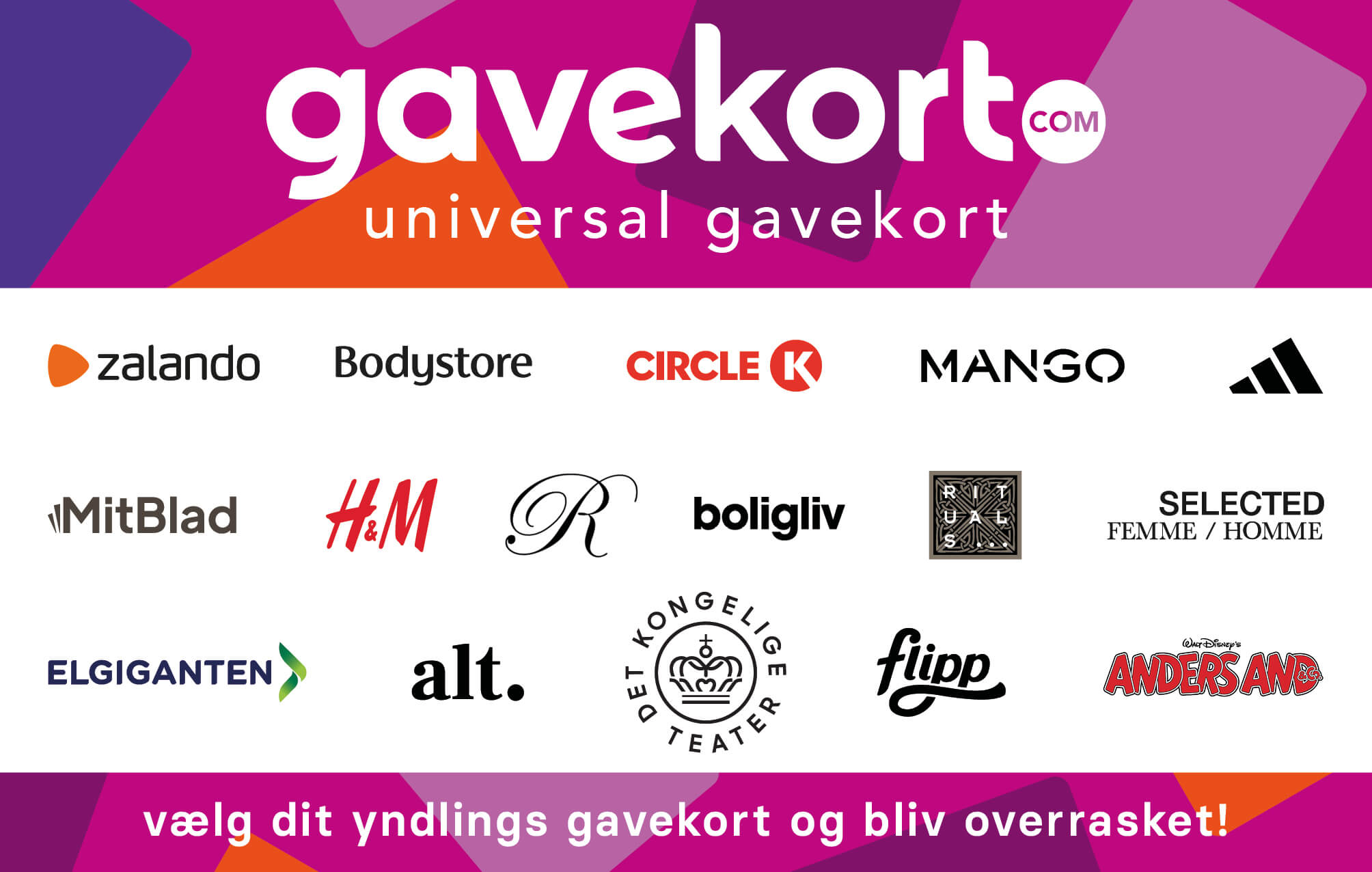 Universal Gavekort– digital gave med valgfrihed