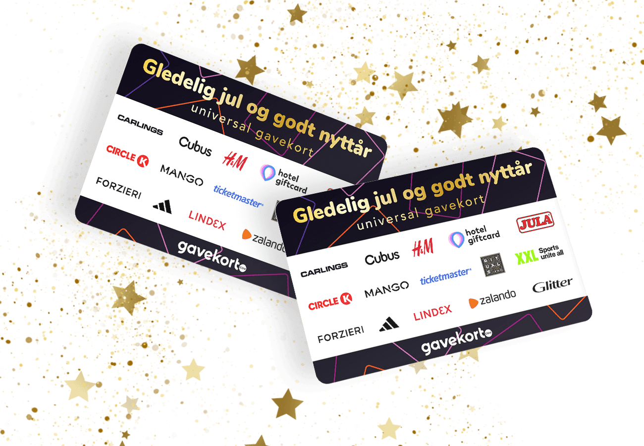 Kjøp dine favorittgavekort enkelt og trygt på Gavekort.com